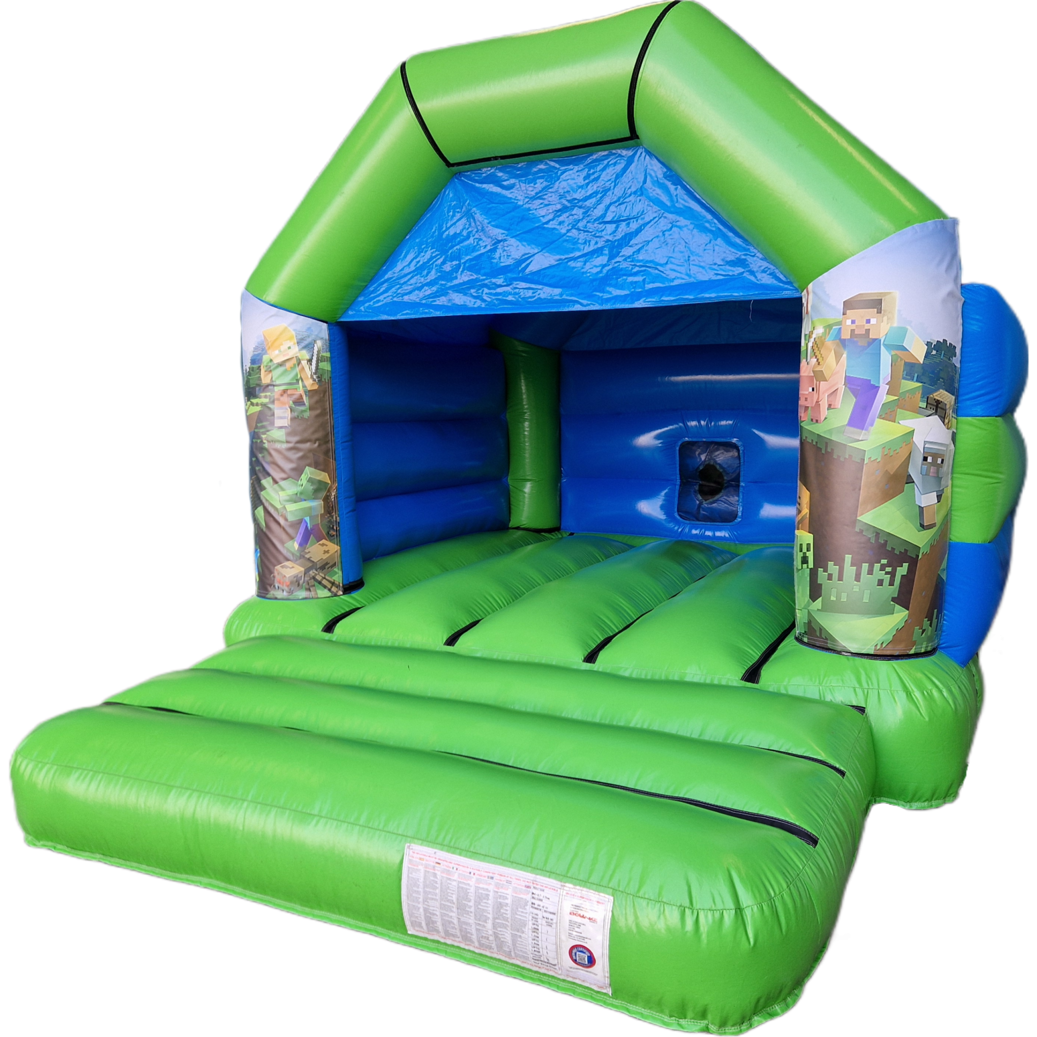 Minecraft Bouncy Castle (Disco Ready) - Kingdom of Castles, Farnborough