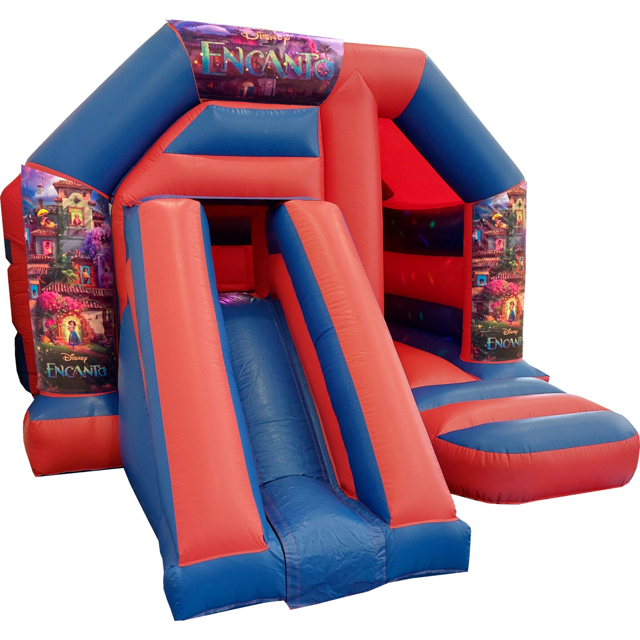 Encanto Bouncy Castle Slide (Disco Ready) - Kingdom of Castles, Farnborough