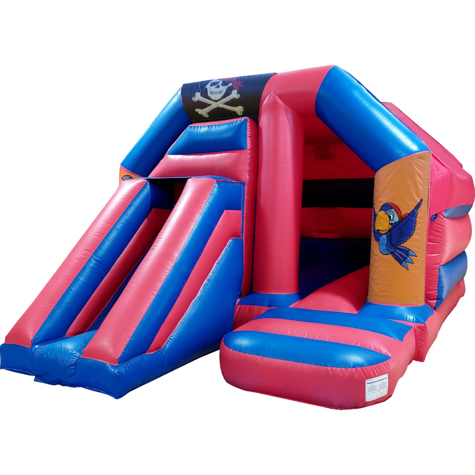 Pirate Bouncy Castle Slide (Disco Ready) - Kingdom of Castles, Farnborough