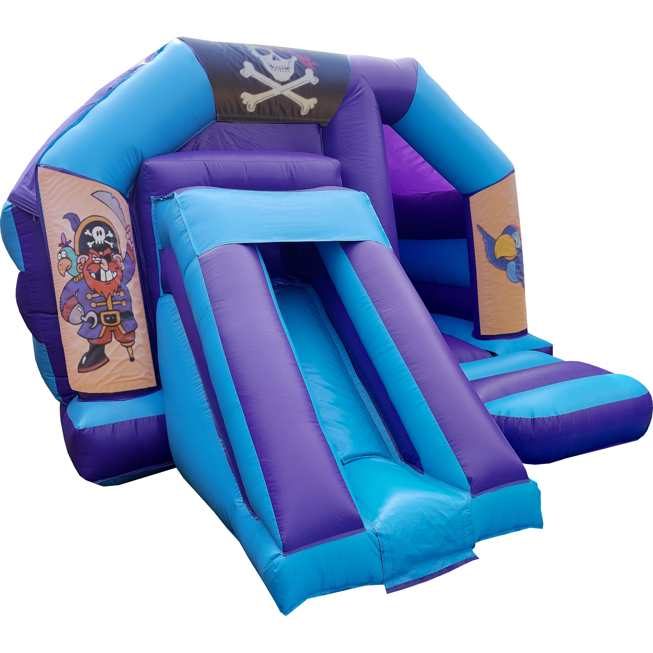 Pirate Bouncy Castle Slide (Disco Ready) - Kingdom of Castles, Farnborough