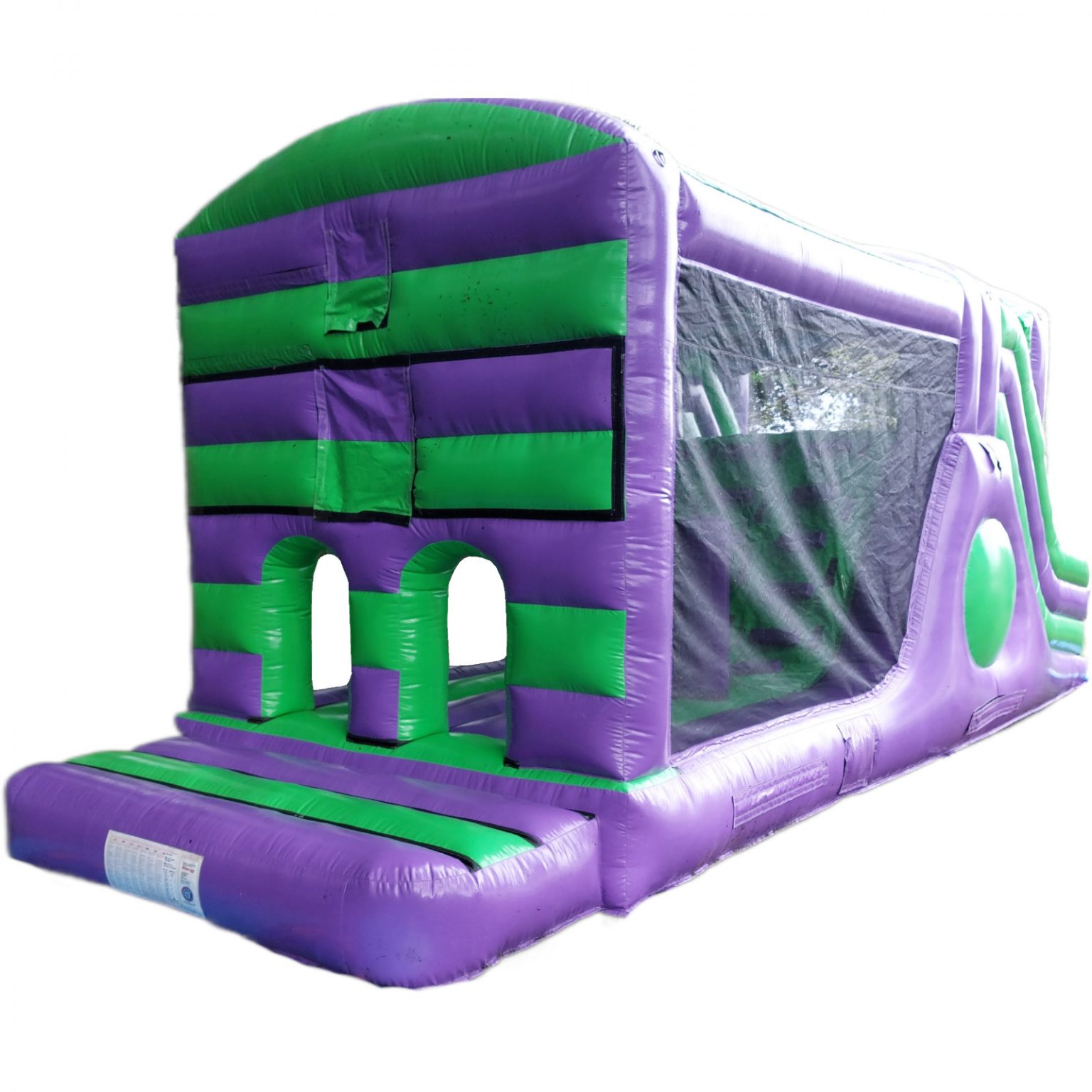 29ft Disco Ready Obstacle Course - Kingdom of Castles Bouncy Castle ...
