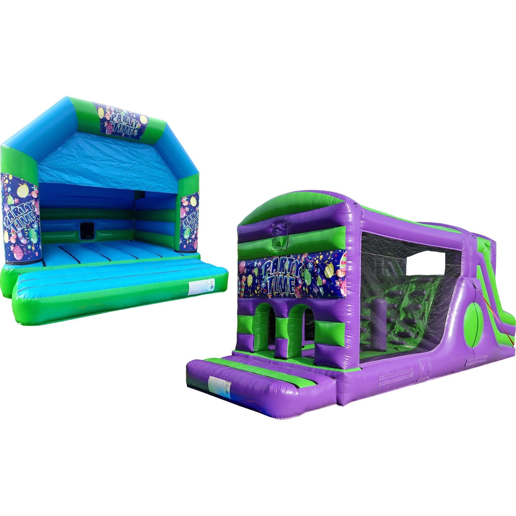 Obstacle Course & Adult Castle Combo - Kingdom of Castles Bouncy Castle ...